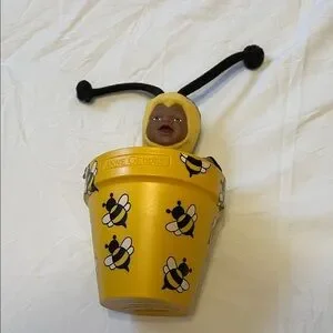 Anne Geddes | Accents | Anne Geddes Yellow Bee Baby Doll In Planter ...